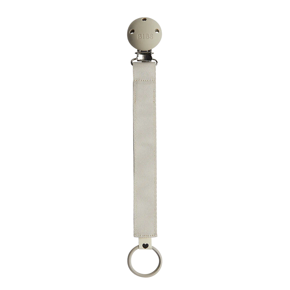 BIBS Pacifier Clip Ribbon - Sand
