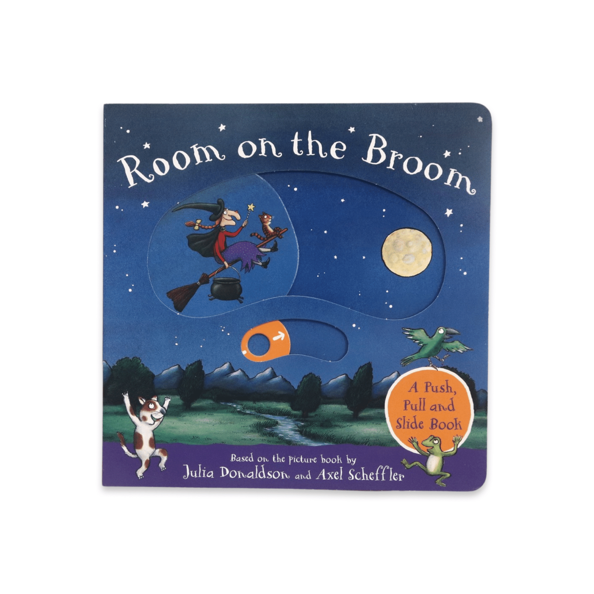 Room on the Broom: A Push, Pull and Slide Board Book